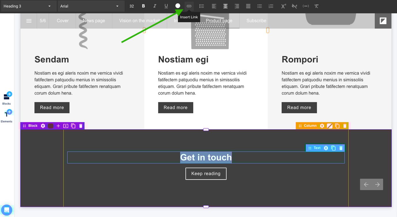 Making a clickable link to an email address