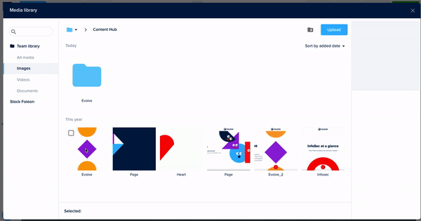 All about the media library