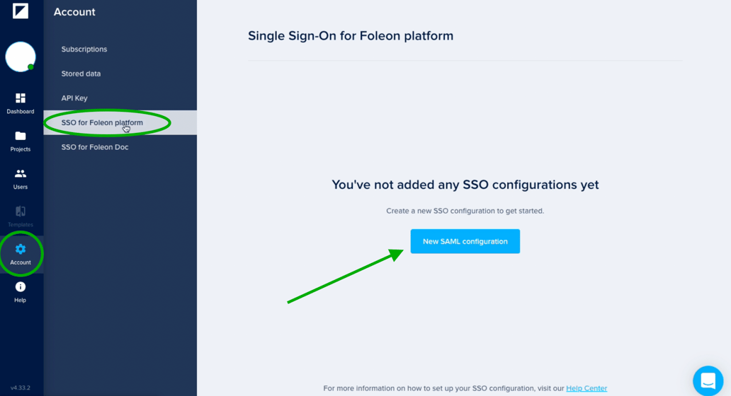 Single Sign-On (SSO) for the Foleon platform
