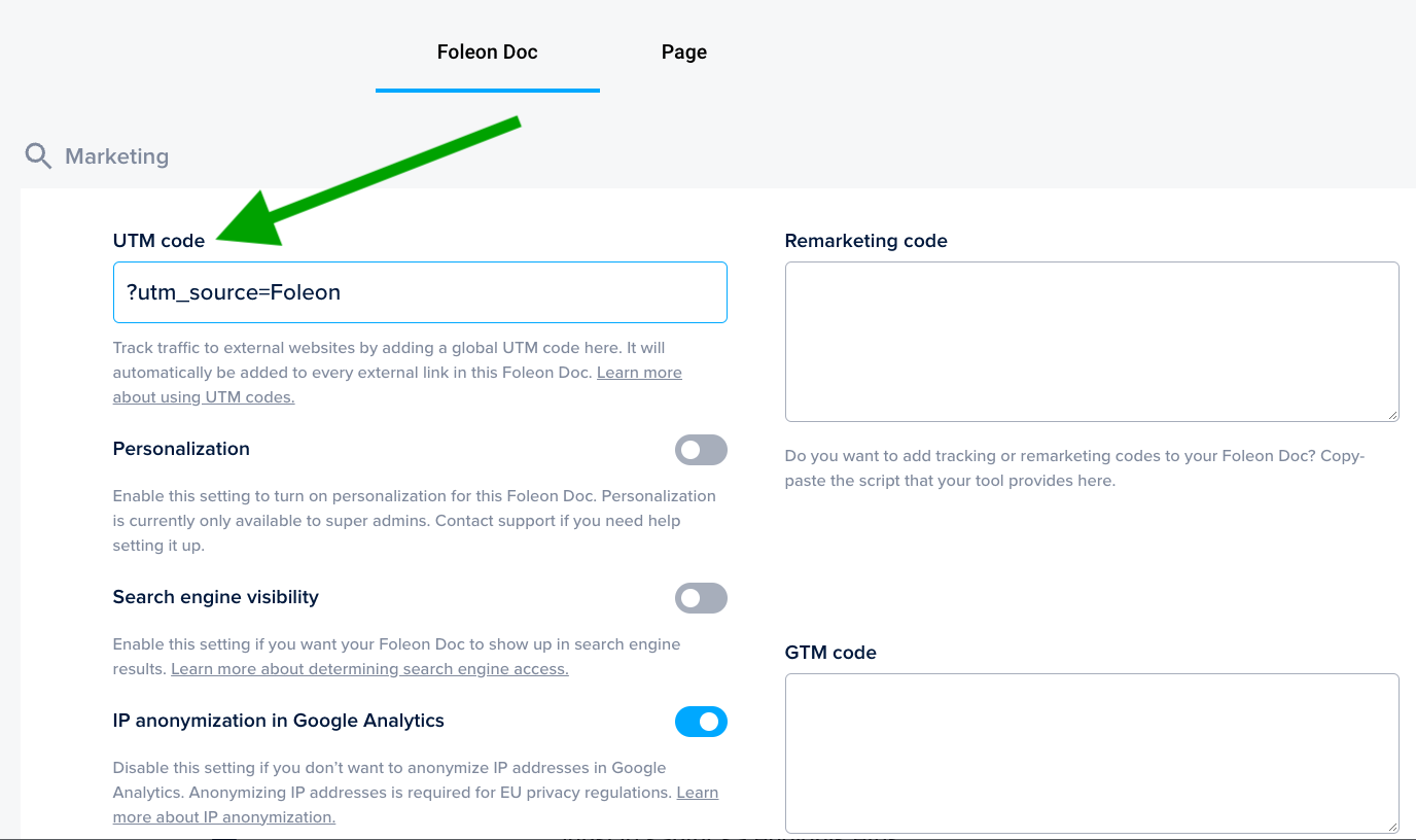 Adding UTM codes to your external links