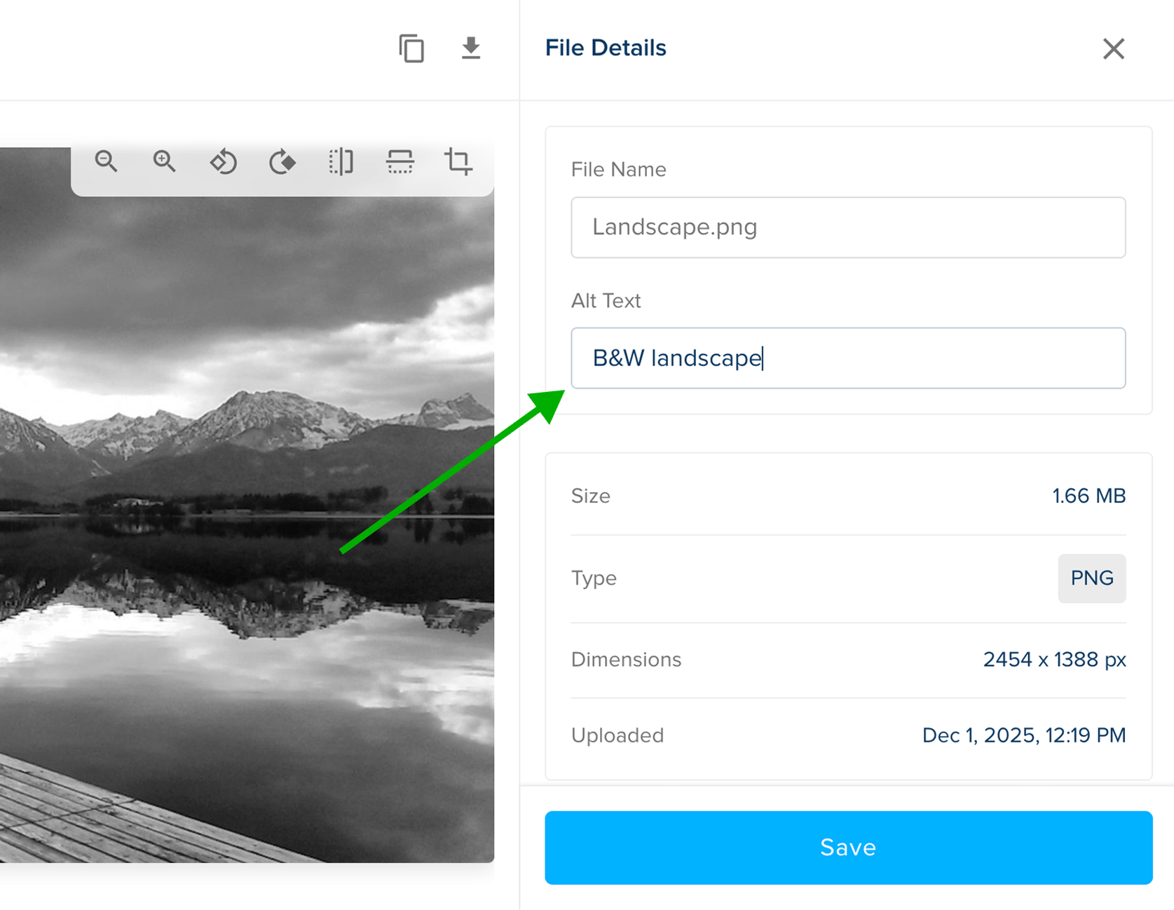How to add alt text to your images
