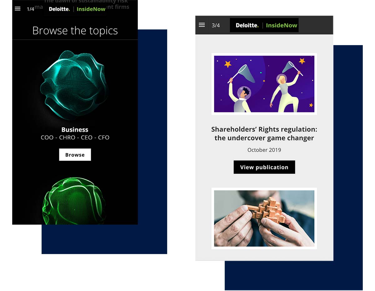 Deloitte scales content and increases engagement by 400% – Foleon