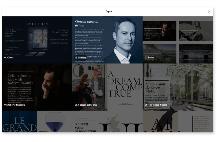 How to create and format a catalog