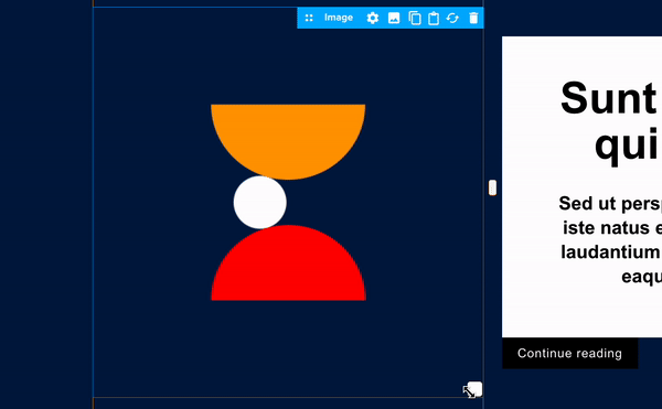 Working with the image element