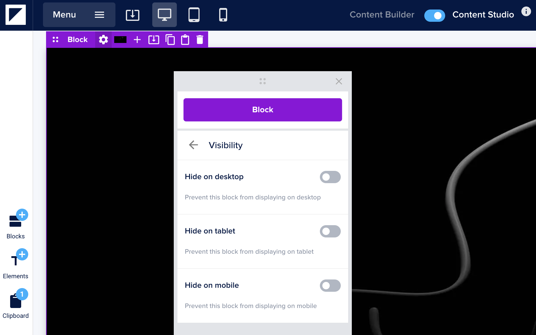 Using view modes