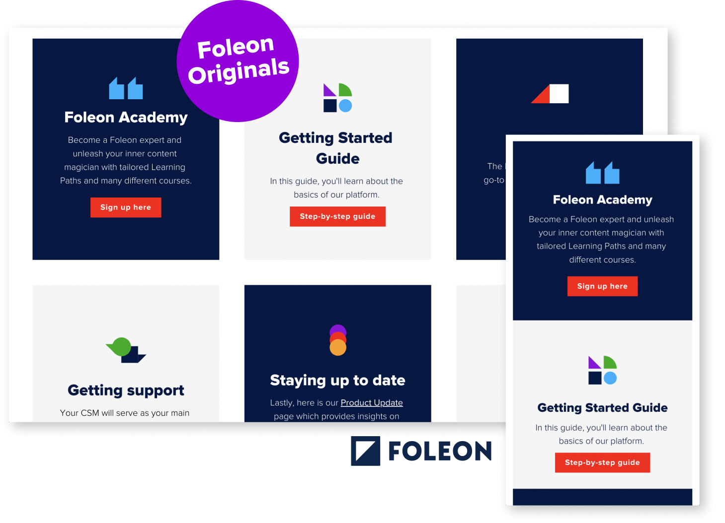 Foleon resource hub example – Foleon
