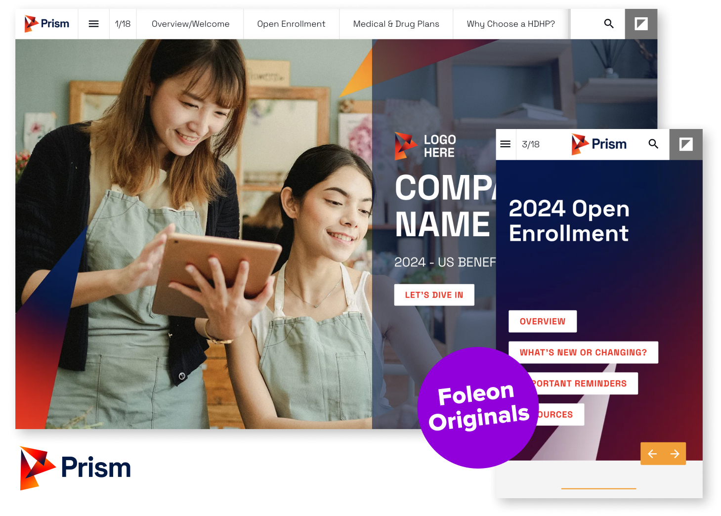 Prism benefits guide example – Foleon