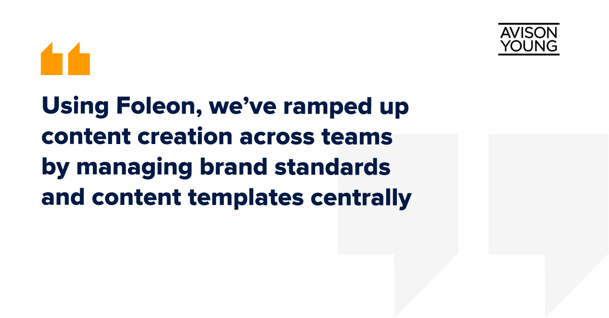 Avison Young scales content and increases engagement by 300% – Foleon